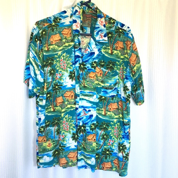 Pineapple Connection | Shirts | Pineapple Connection Mens Hawaiian ...